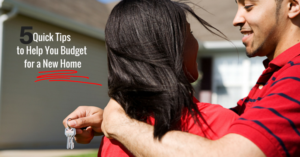 5 Quick Tips to Help You Budget for a New Home - Previn Court Homes